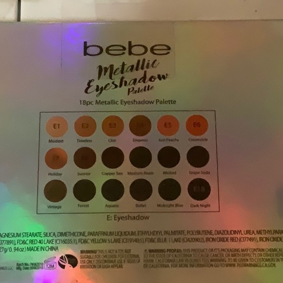 bebe | Makeup | New Bebe Eyeshadows | Poshmark